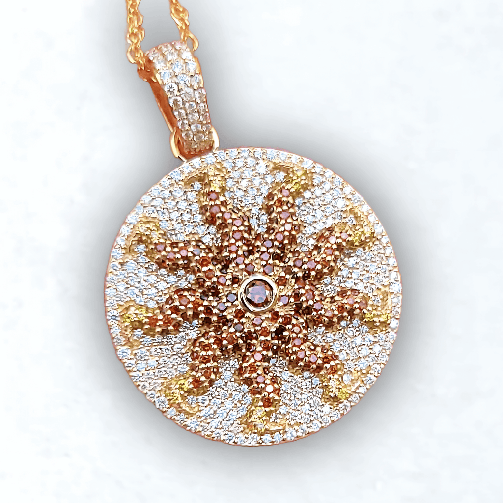 The Dancing Diamond Sun Necklace: A Hollywood Dream Realized ...